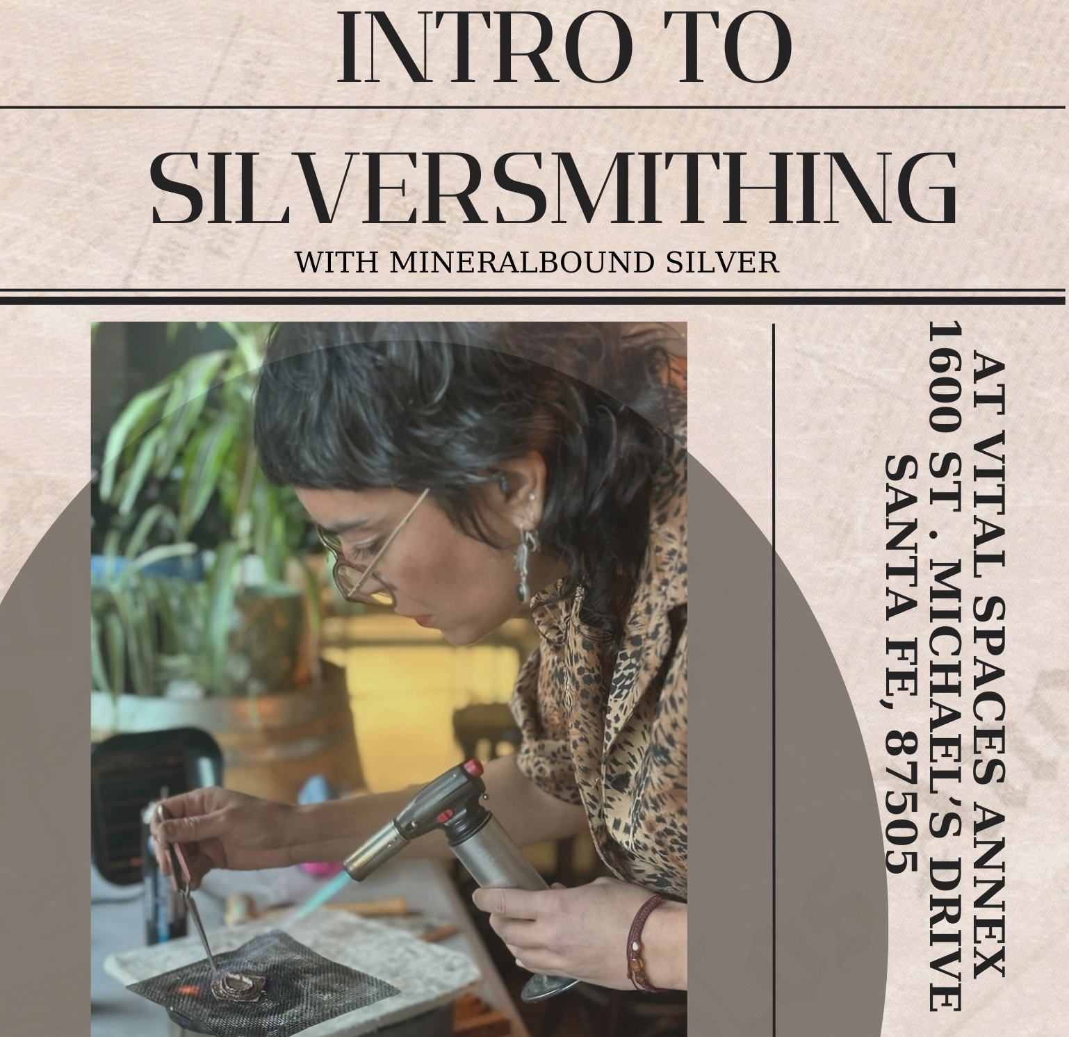 MineralBound Silver Pop-up Silversmithing Workshop - Vital Spaces